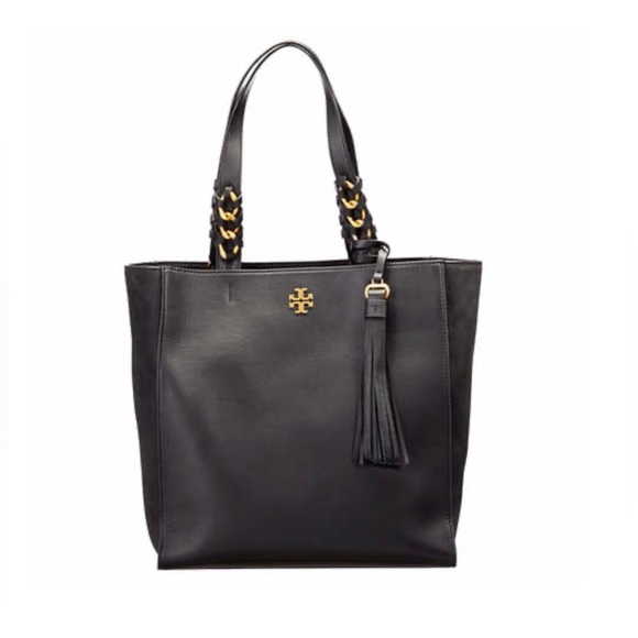 Tory Burch | Bags | Tory Burch Brooke Tote Black | Poshmark
